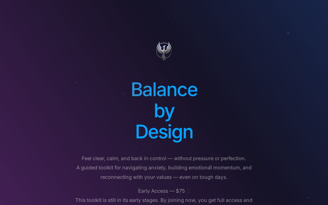 Balance by Design